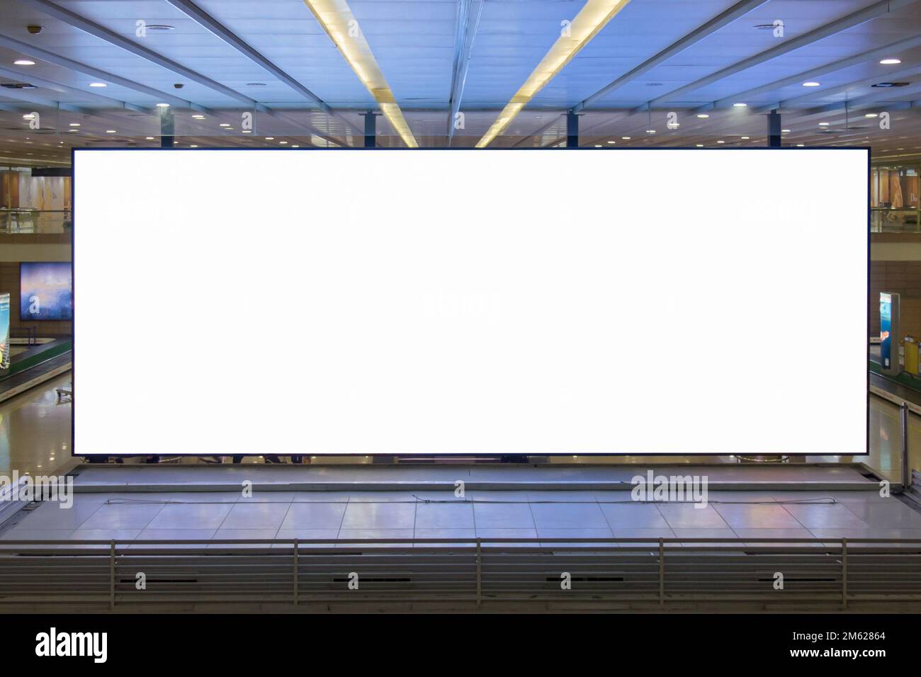 An empty white signage in a wall of a building Stock Photo - Alamy