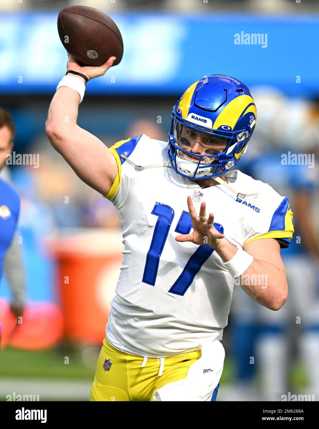 Baker mayfield rams hi-res stock photography and images - Alamy