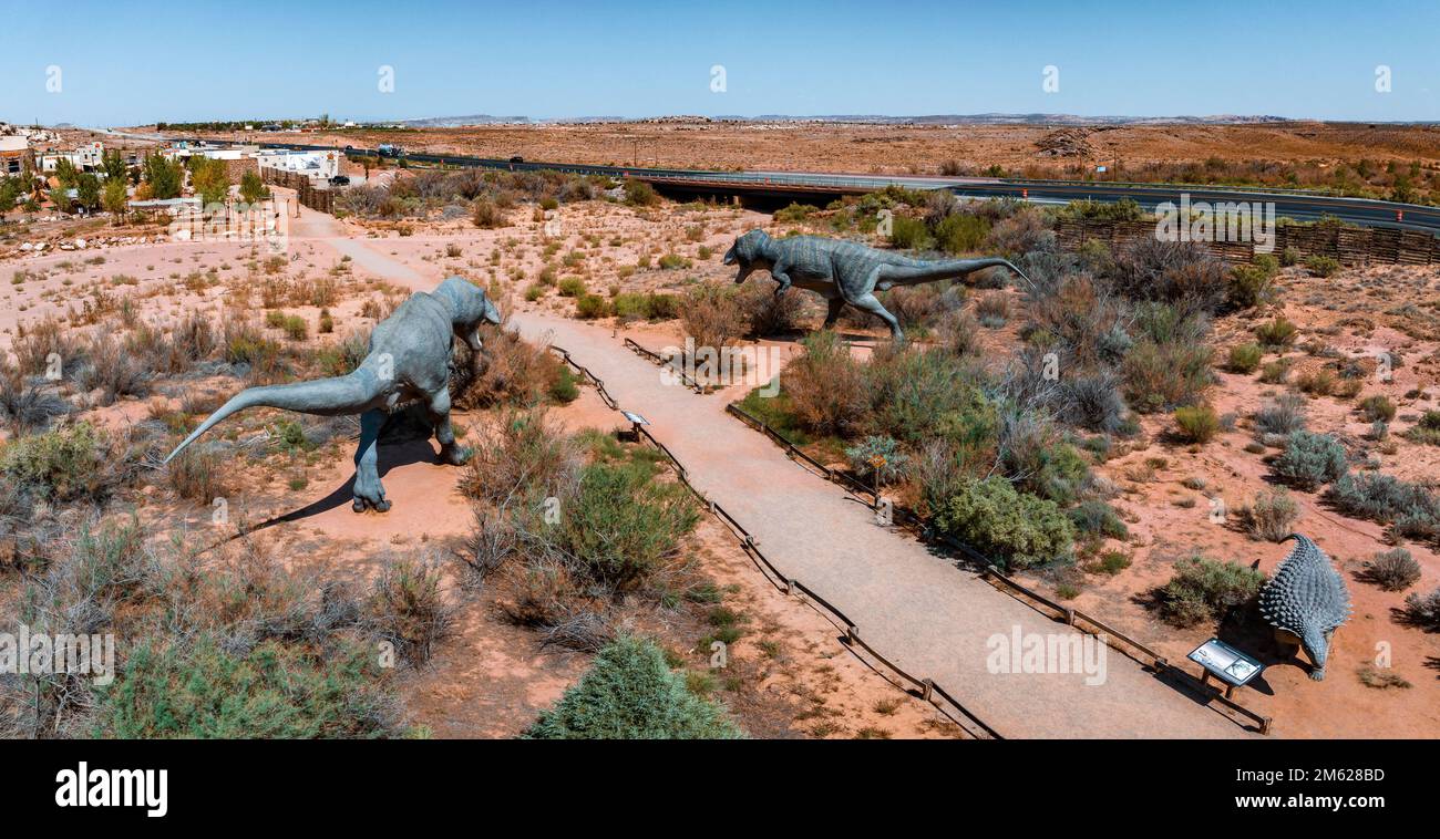 Allosaurus fragilis as well as Tyrannosaurus Rex or T-eEx dinosaurs in ...