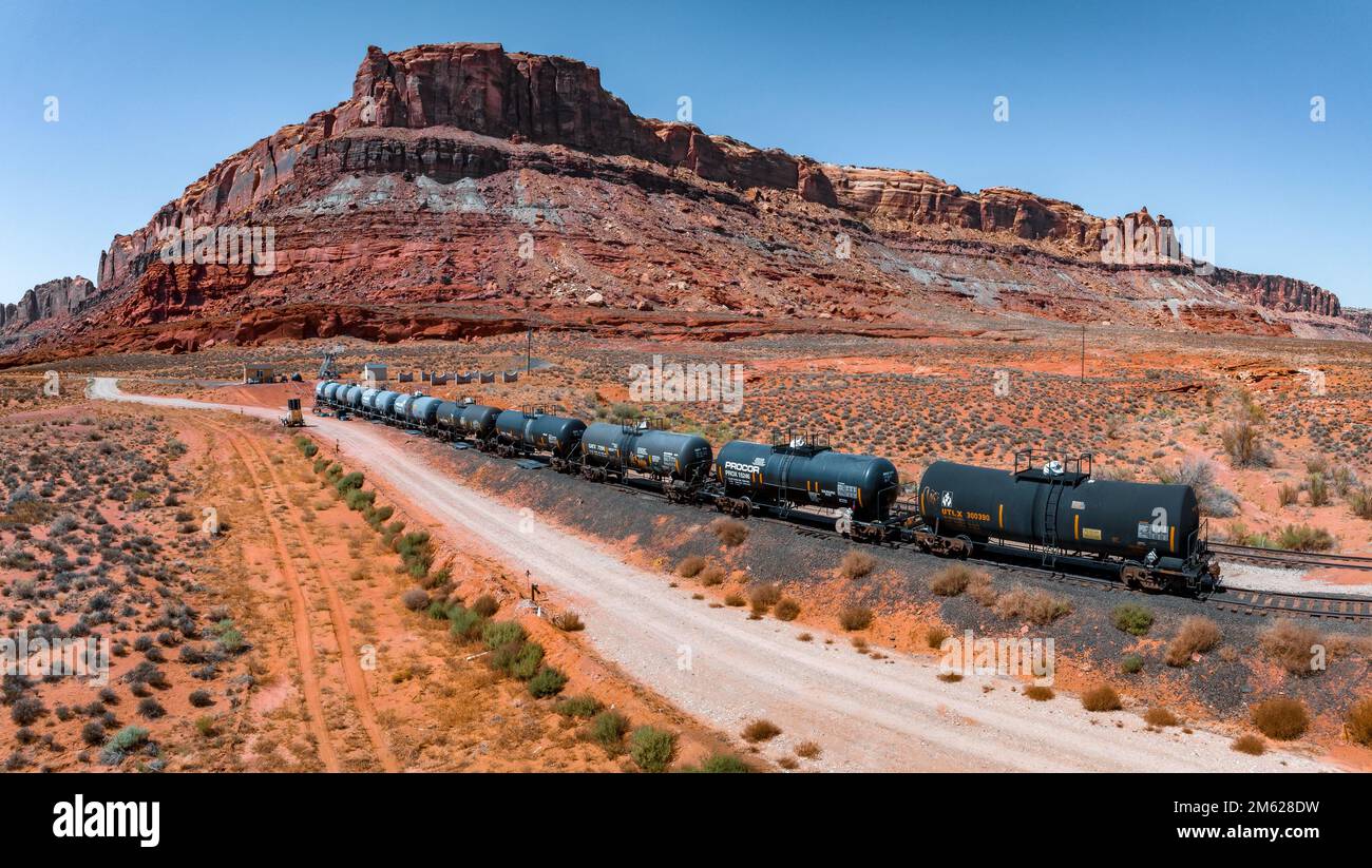 Old santa fe railroad hi-res stock photography and images - Alamy