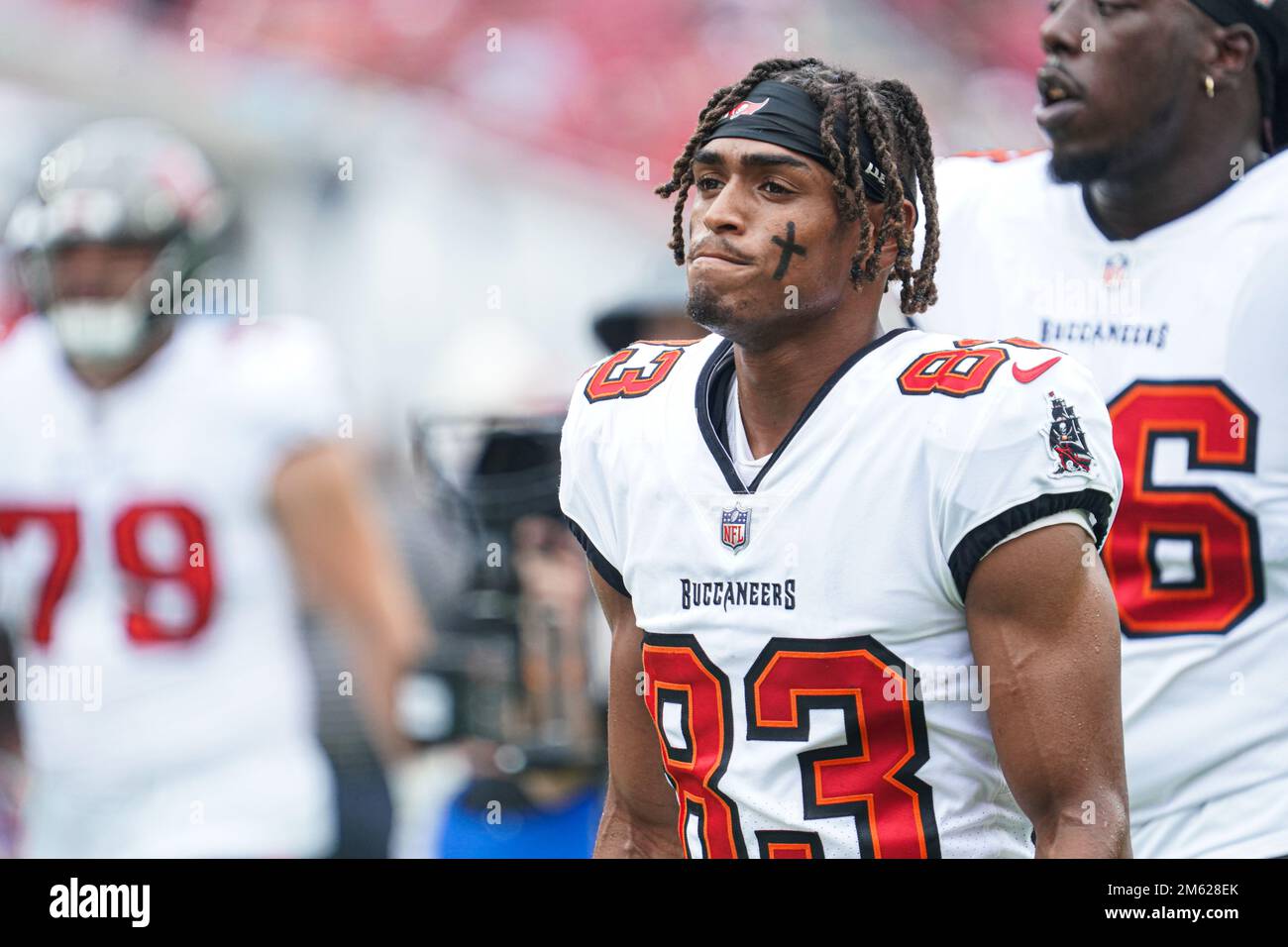 Tampa Bay, Florida, USA, January 1, 2023, Tampa Bay Buccaneers player ...