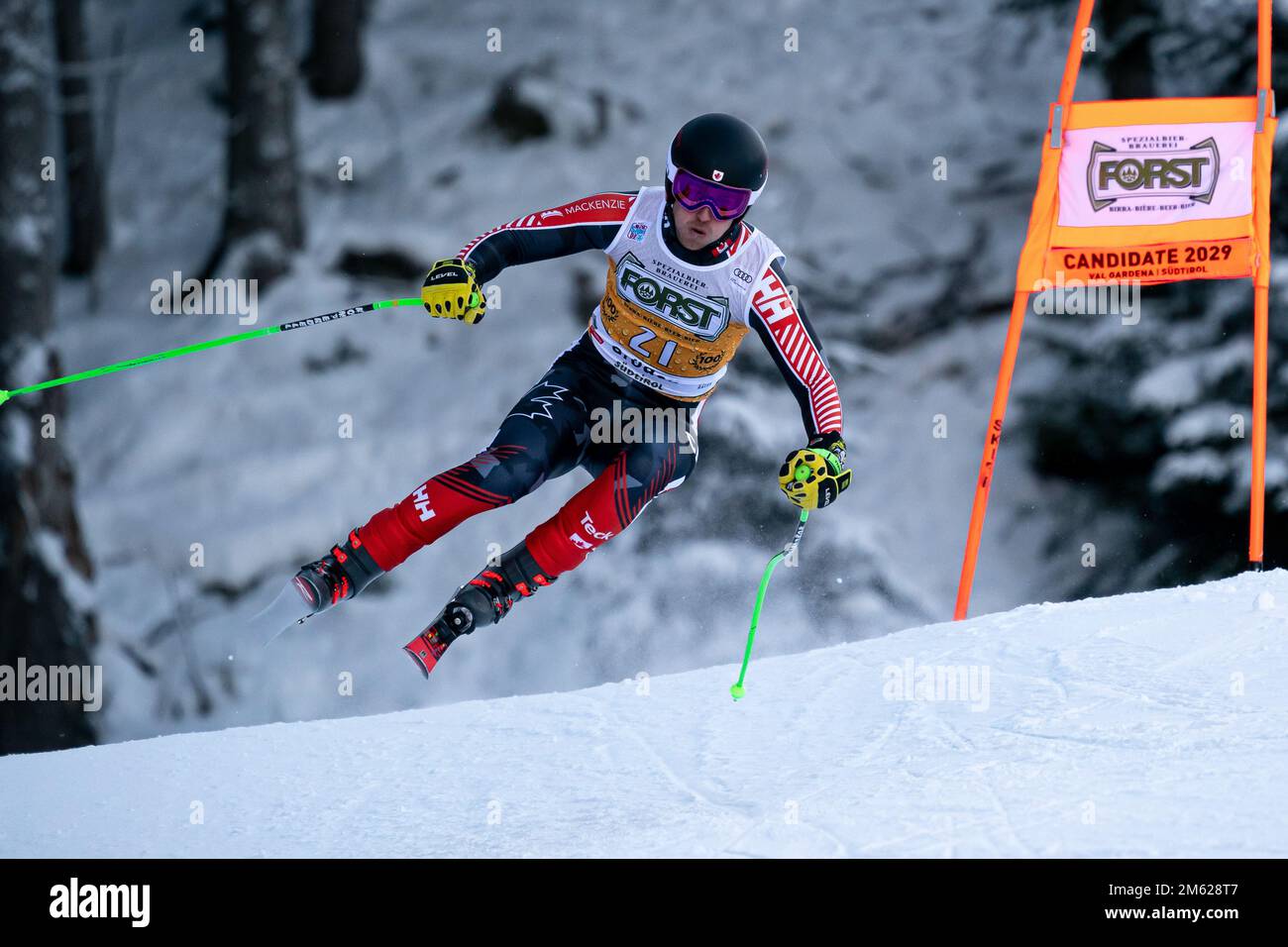 Val Gardena, Italy. 17th Dec, 2022. ALEXANDER Cameron (CAN) competing ...
