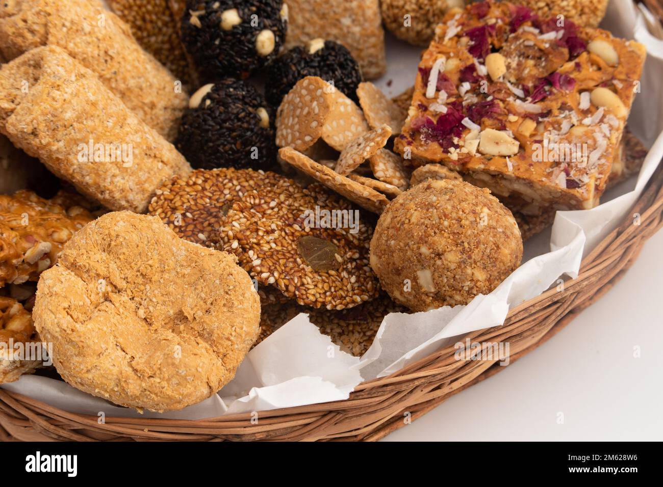 Gajak rolls hi-res stock photography and images - Alamy