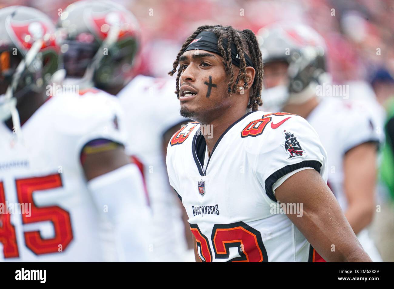 Tampa Bay, Florida, USA, January 1, 2023, Tampa Bay Buccaneers player ...