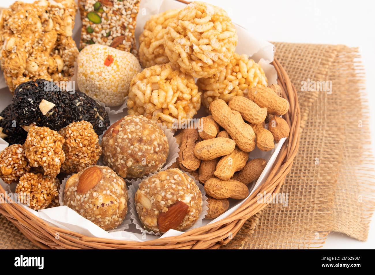 Gulab Gajak Mithai, Pista Gazak, Til Patti Or Papdi, Til Laddu Or Ladoo ...