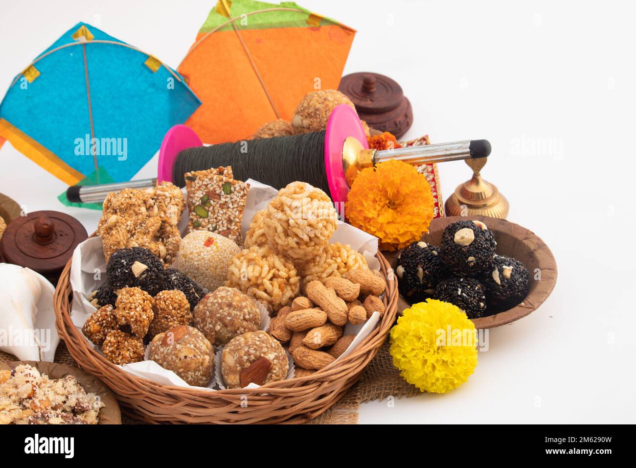 Indian Winter Delicacy viz. Tilgul, Til Mithai, Gajak, Chikki, Tilkut ...