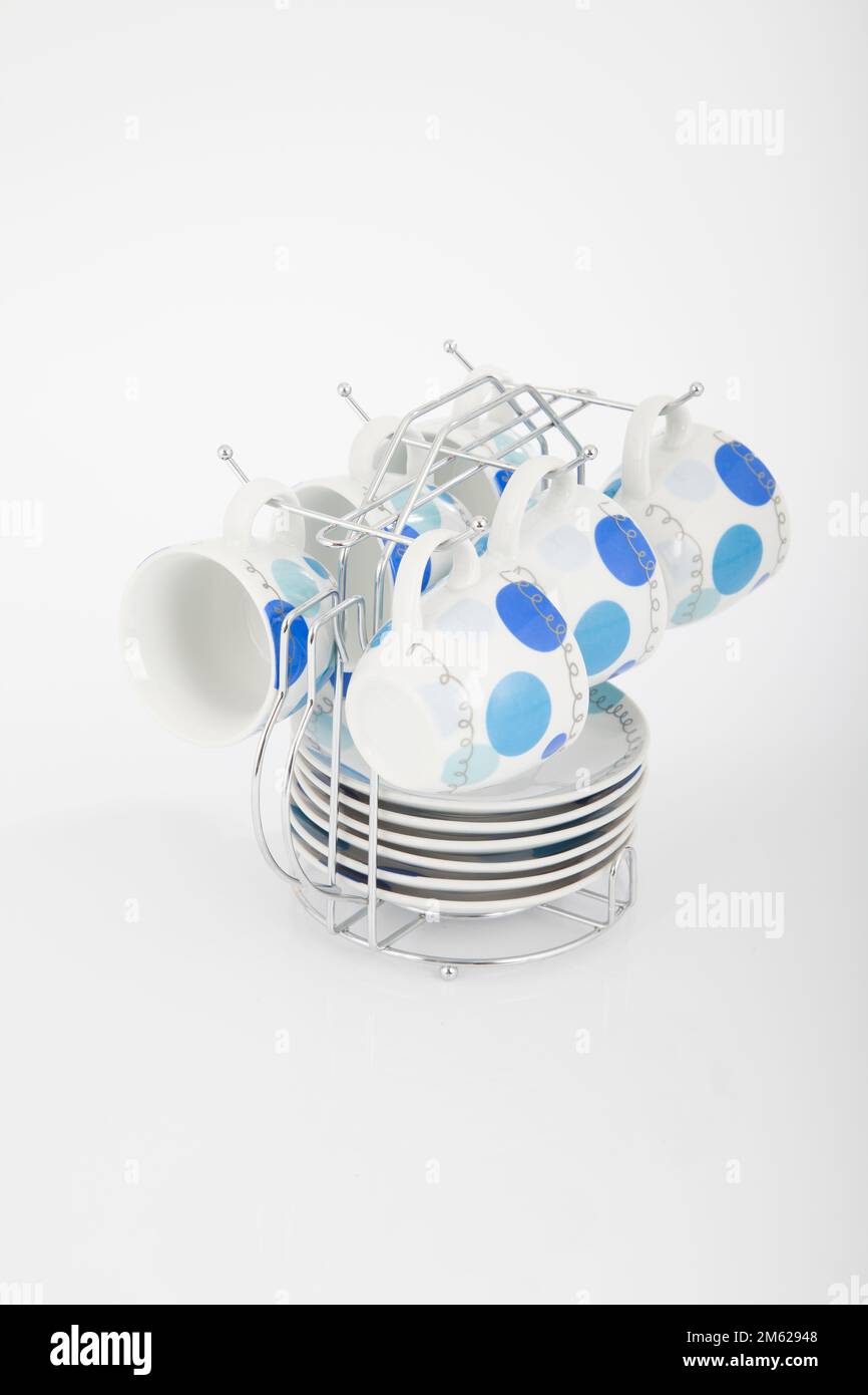 Empty mugs on serving hi-res stock photography and images - Alamy