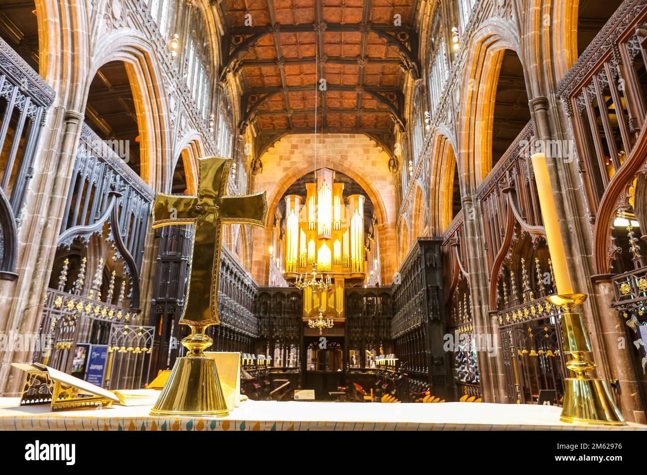 Manchester Cathedral England Manchester Cathedral Entertablement