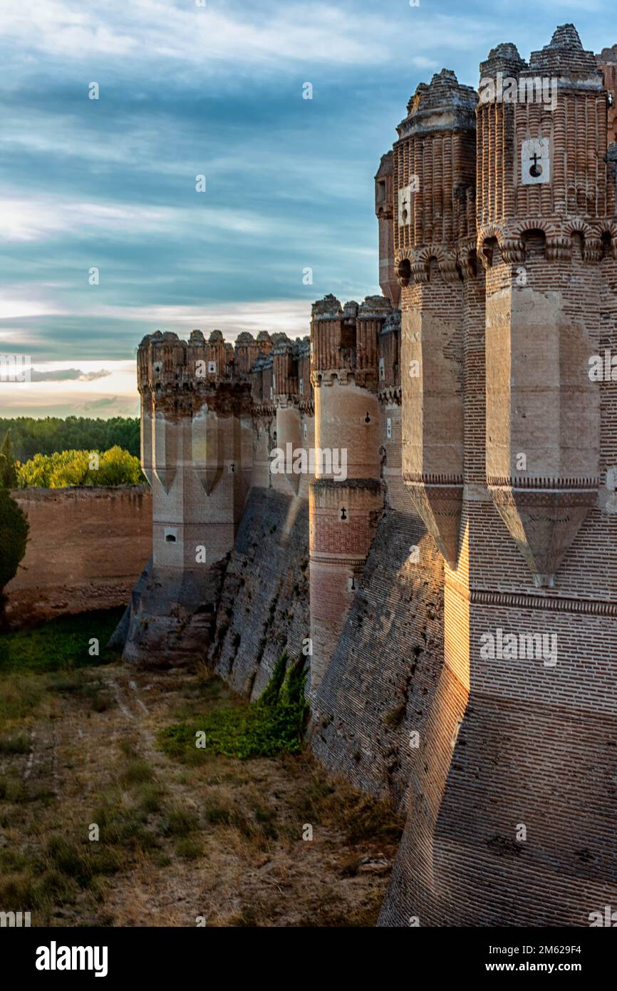 Coca castle castile leon spain hi-res stock photography and images - Alamy