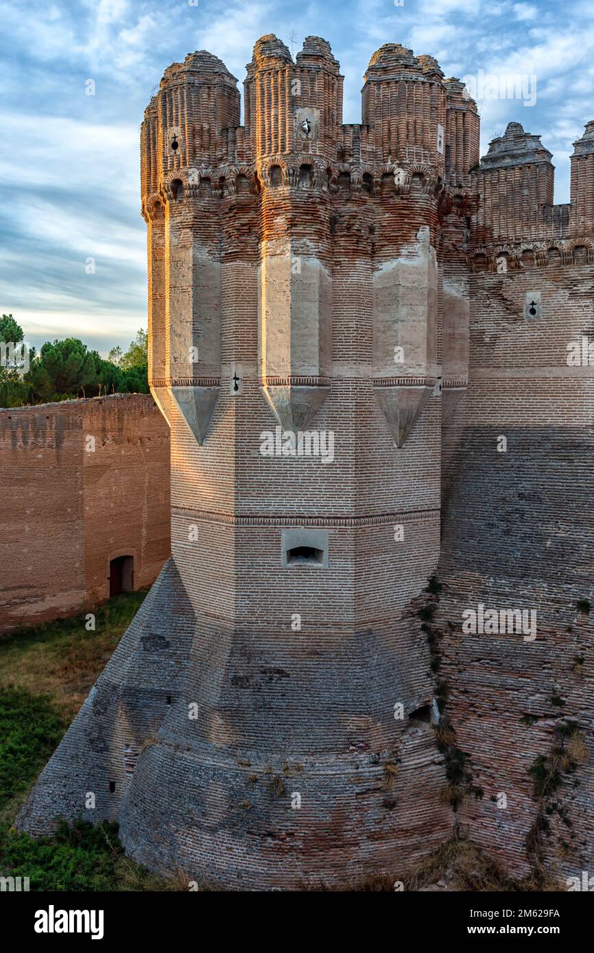 Coca castle castile leon spain hi-res stock photography and images - Alamy