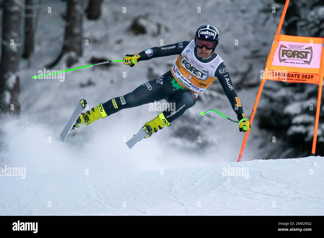 Val Gardena, Italy. 17th Dec, 2022. MARSAGLIA Matteo (ITA) competing in ...