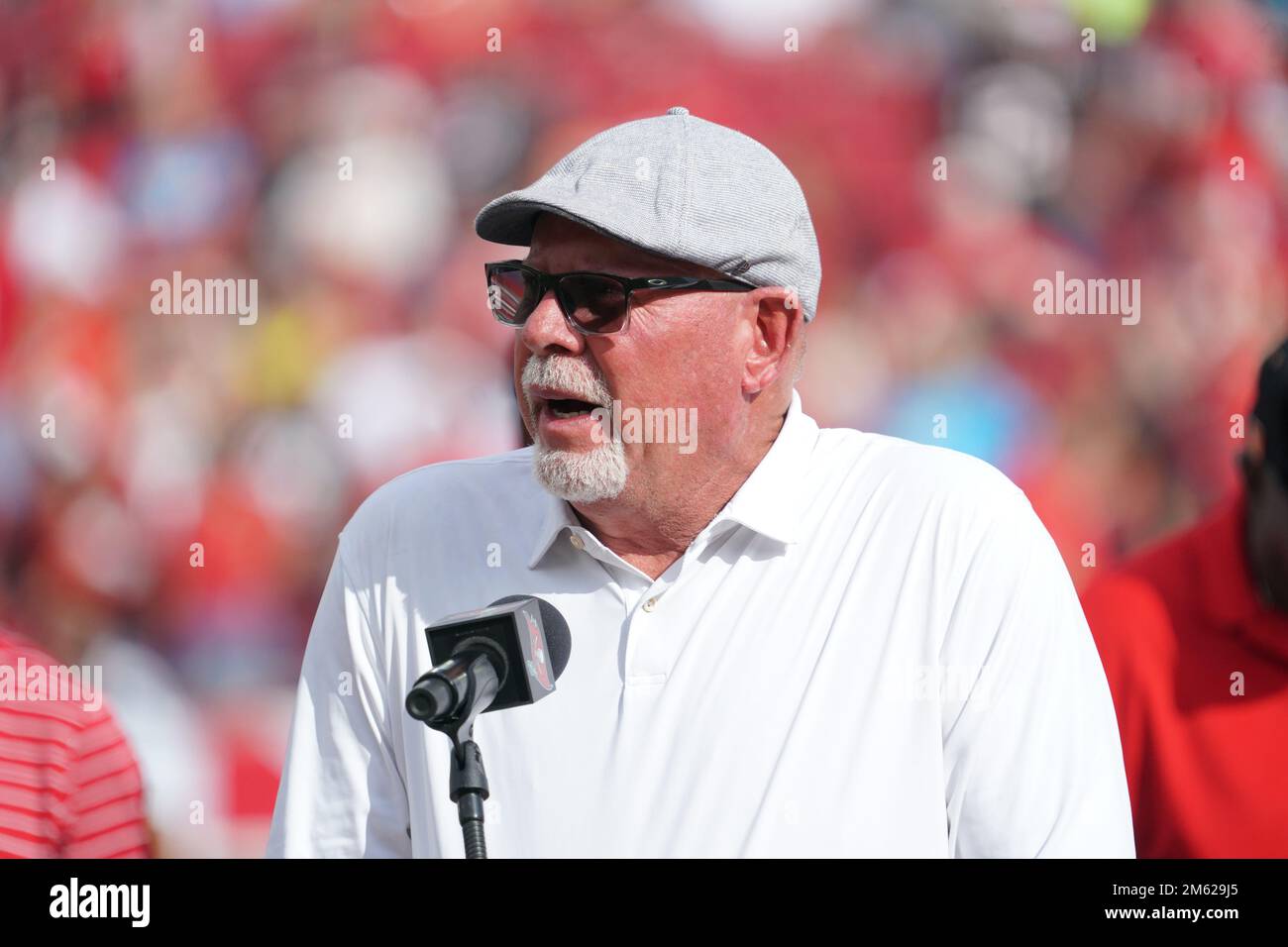 Tampa Bay, Florida, USA, January 1, 2023, Former NFL Coach Bruce Arians ...