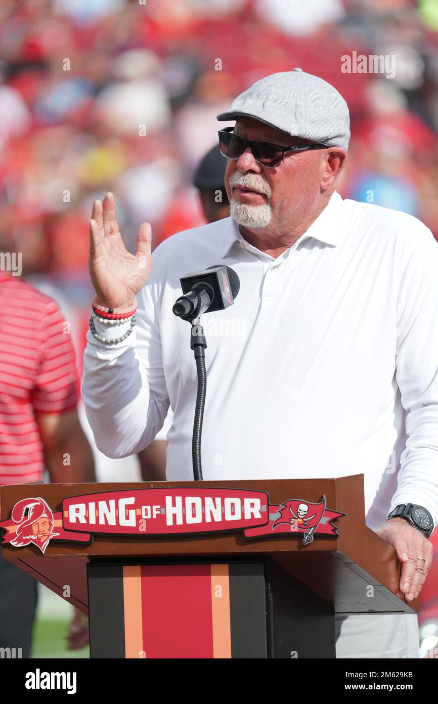 Tampa Bay, Florida, USA, January 1, 2023, Former NFL Coach Bruce Arians ...