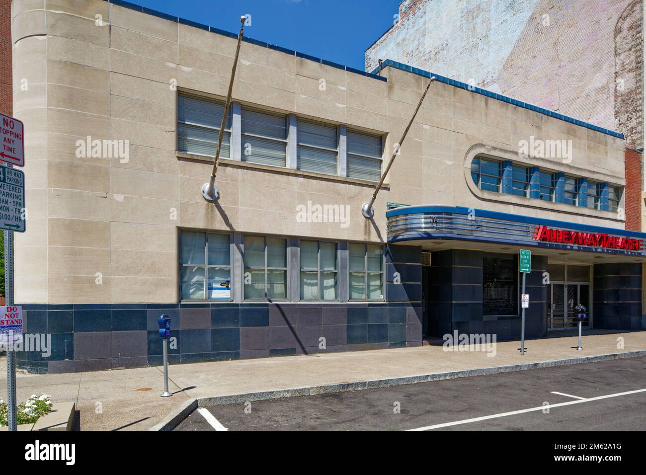 Alleyway Theatre was built in 1941 as a Greyhound bus depot. The ...