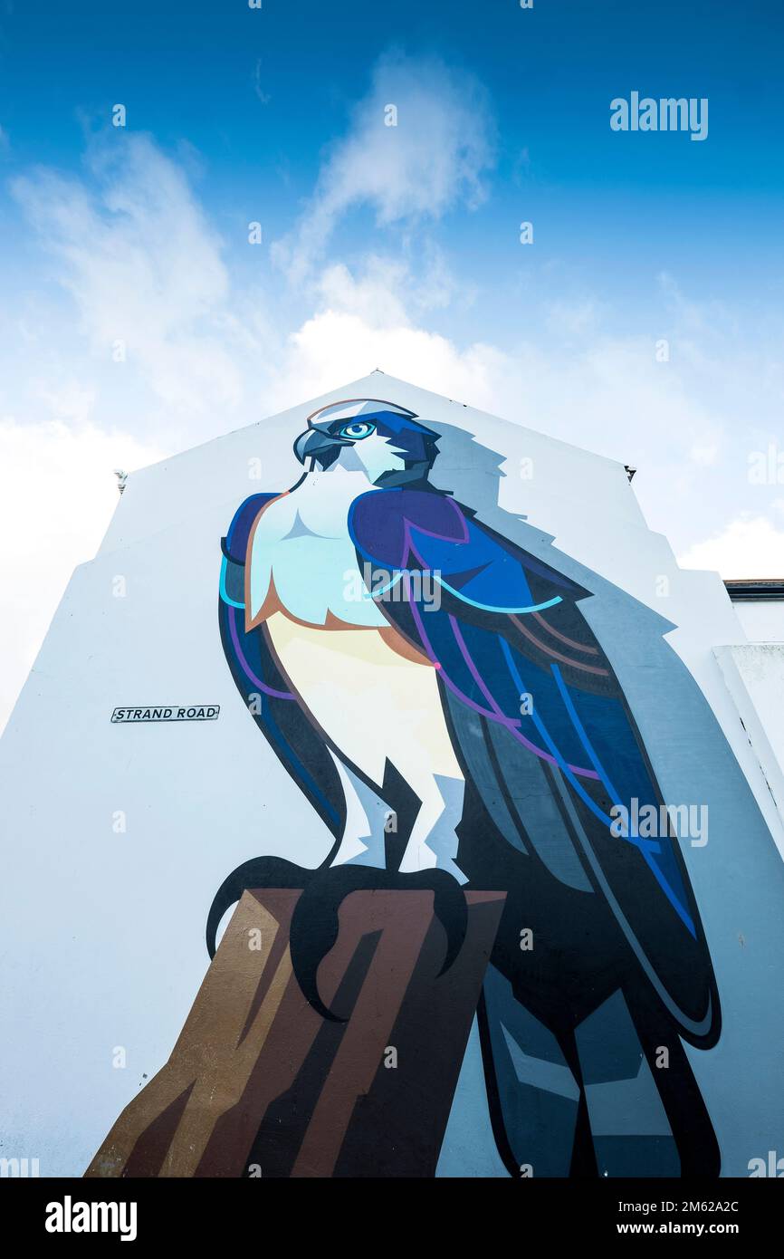 Portrush mural hi-res stock photography and images - Alamy