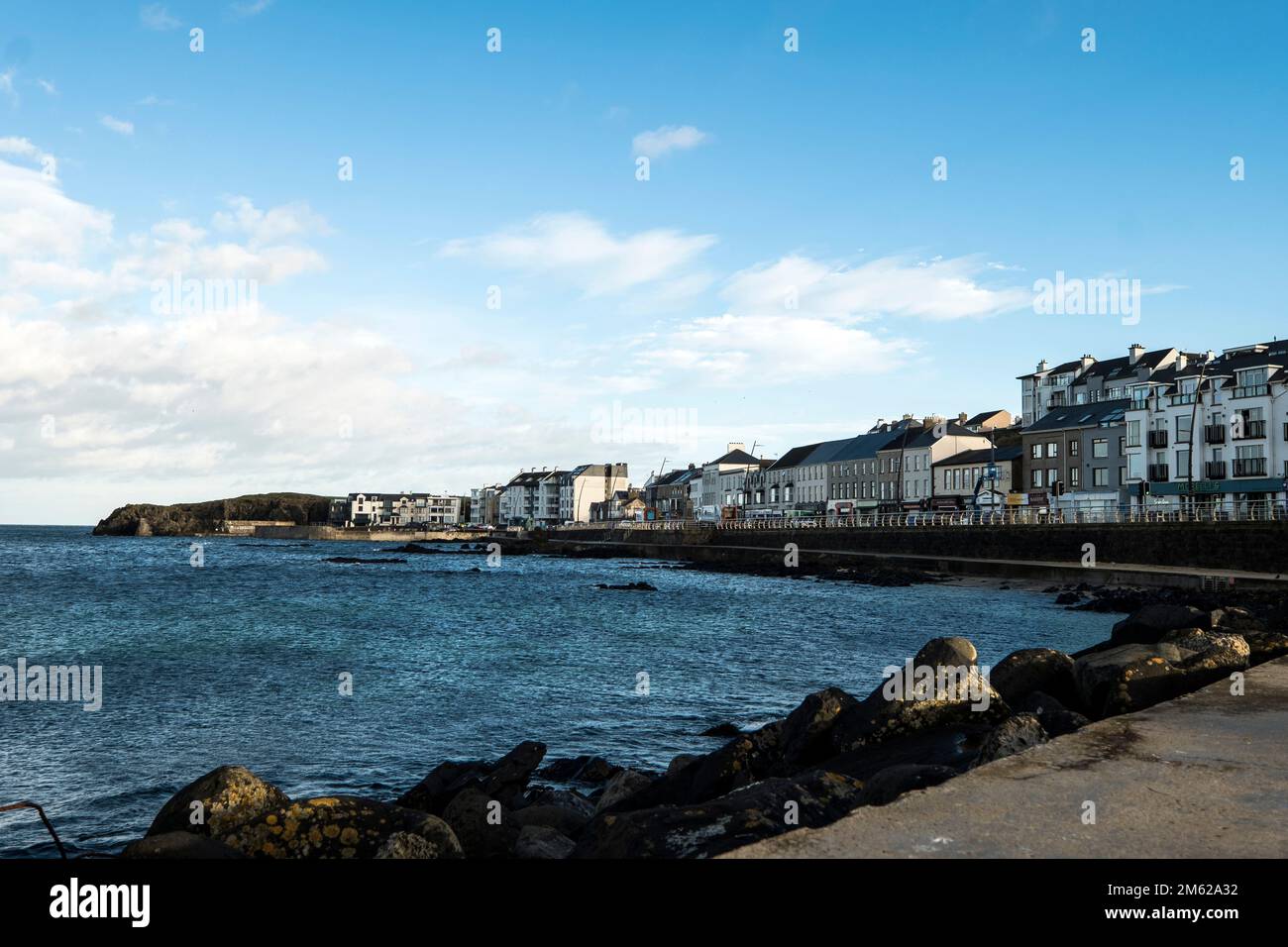 A view of the coast of Portrush, Northern Ireland Stock Photo - Alamy