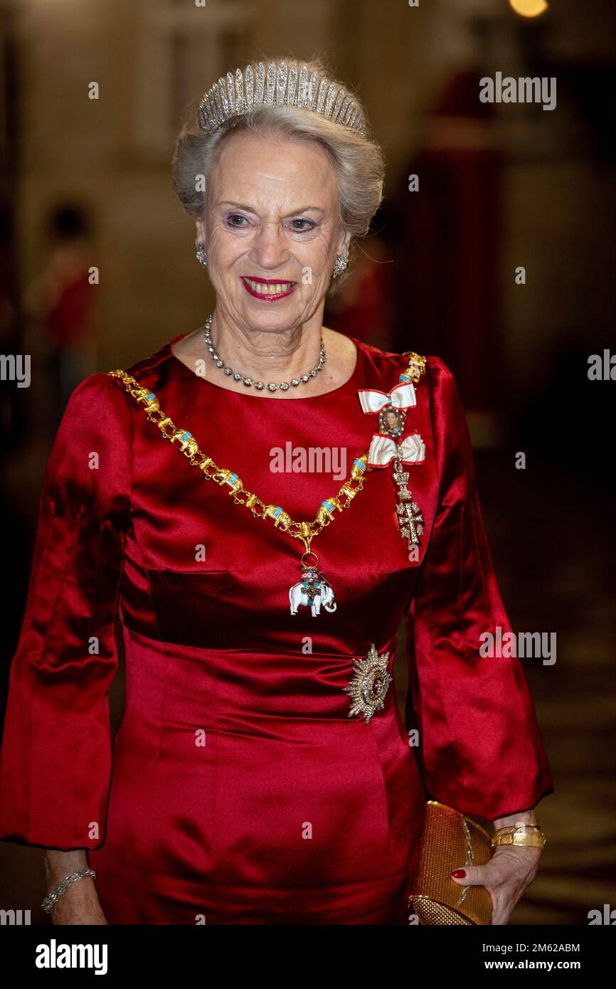 Princess Benedikte of Denmark arrives at Amalienborg Palace in ...