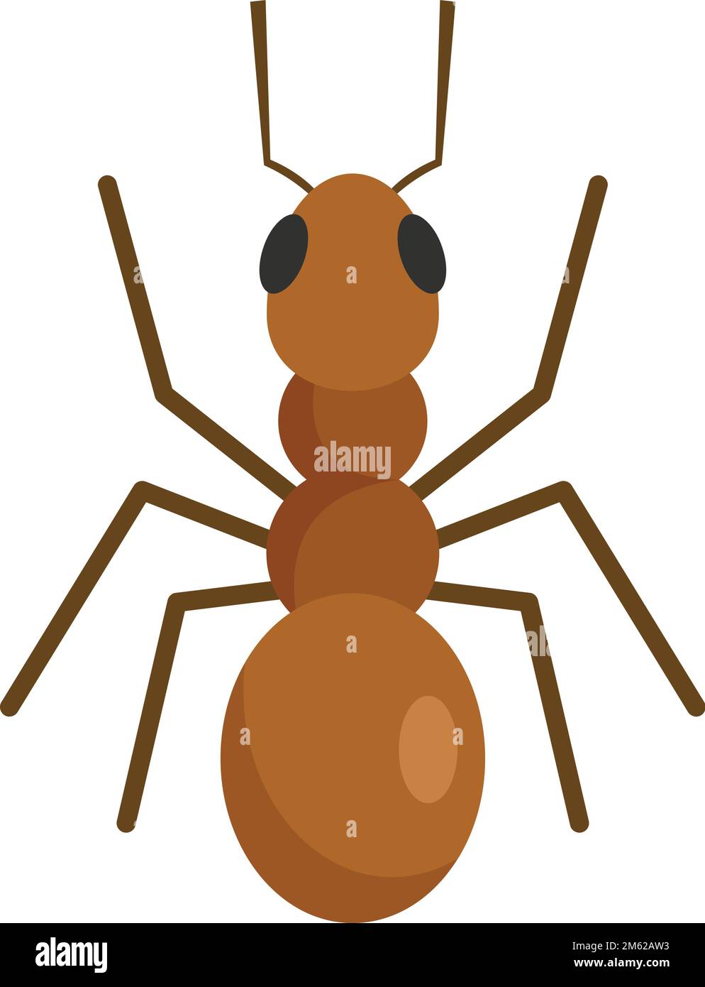 Cute ant icon. Flat illustration of Cute ant vector icon for web design ...