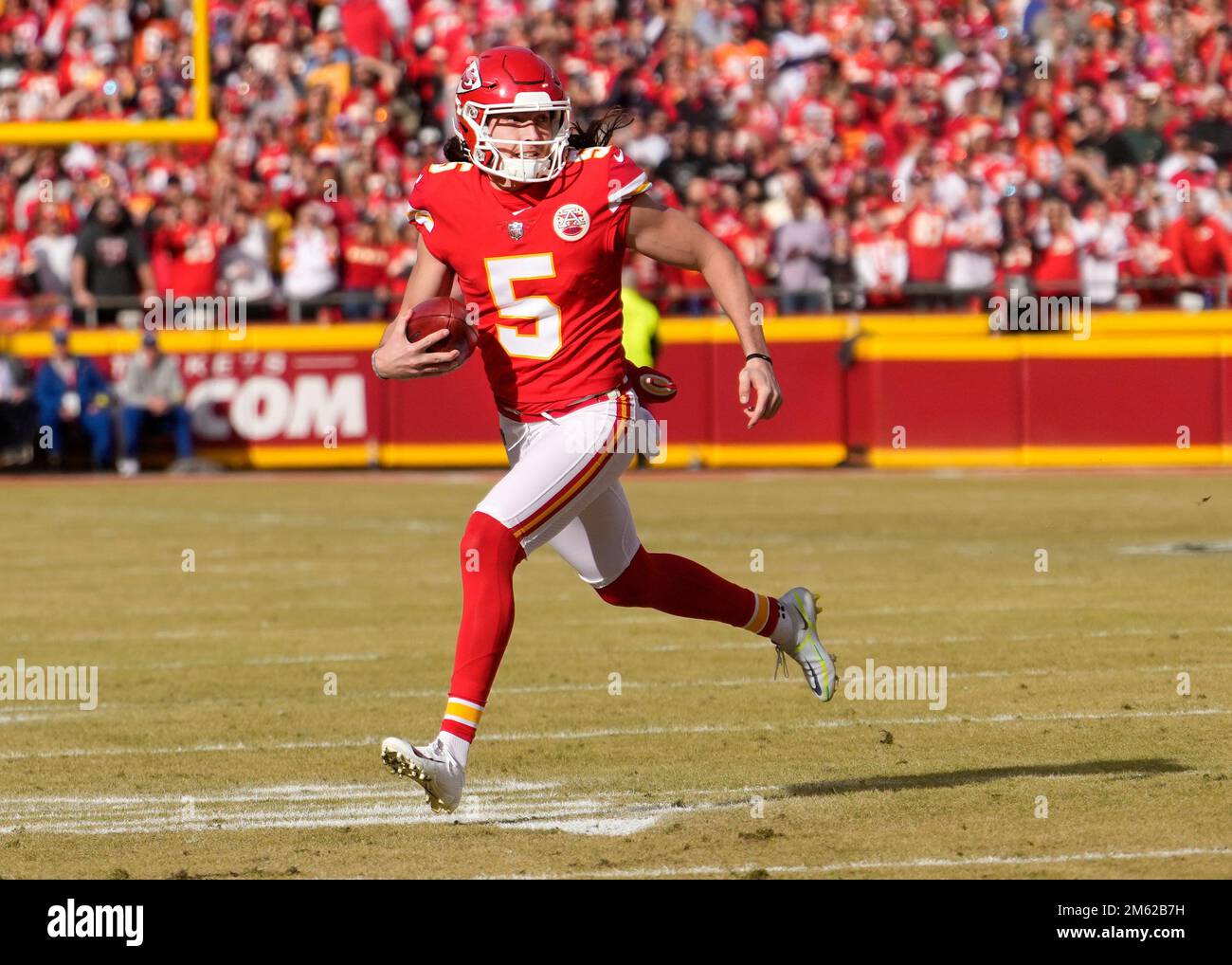 Kansas City, United States. 01st Jan, 2023. Kansas City Chiefs punter ...