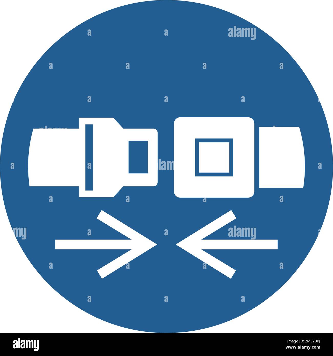 ISO 7010 M020 – Wear safety belts Stock Vector Image & Art - Alamy