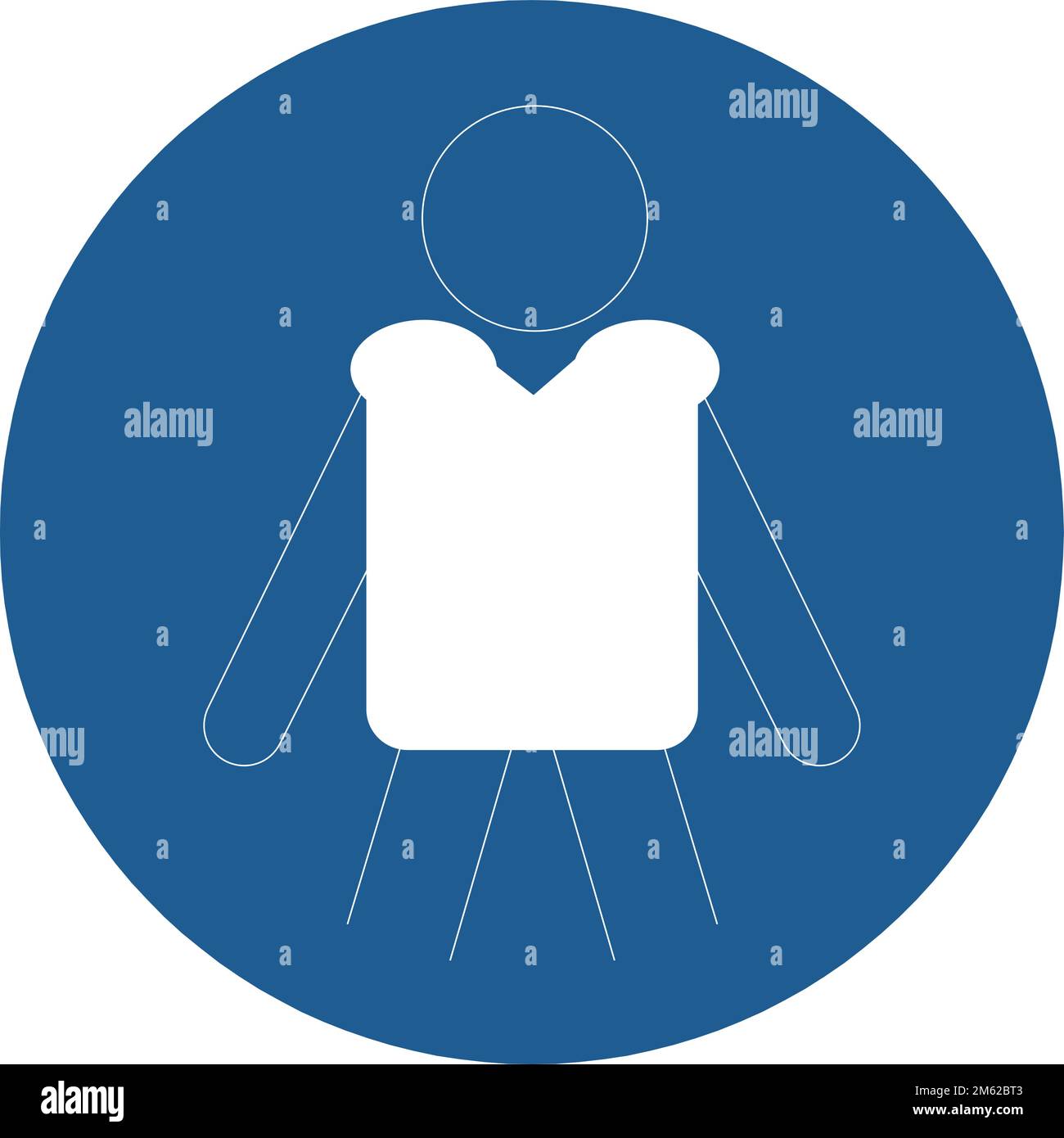 ISO 7010 M053 — wear personal floatation device (PFD) (lifejacket Stock ...