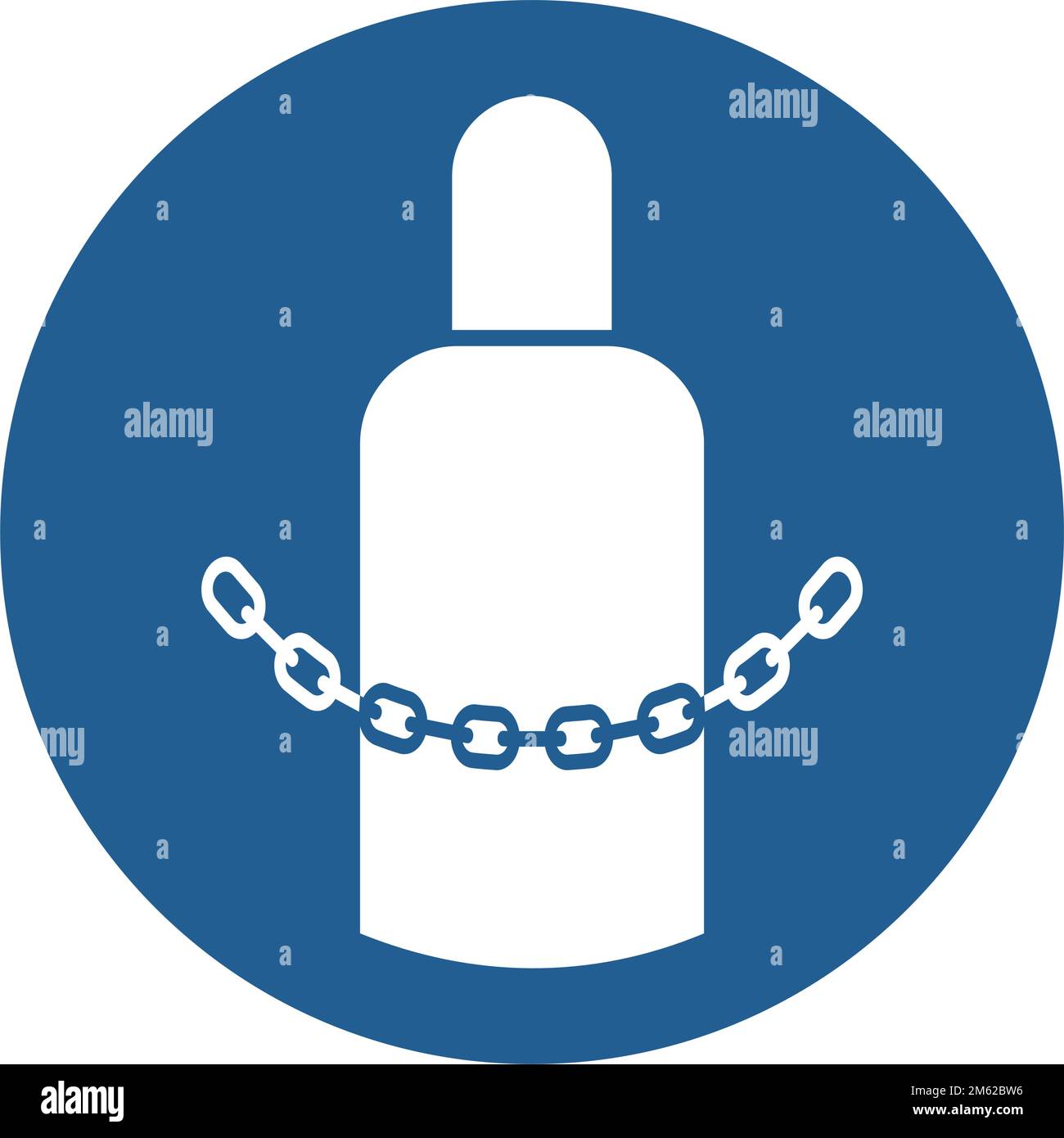 ISO 7010 M046 — secure gas cylinders Stock Vector Image & Art - Alamy