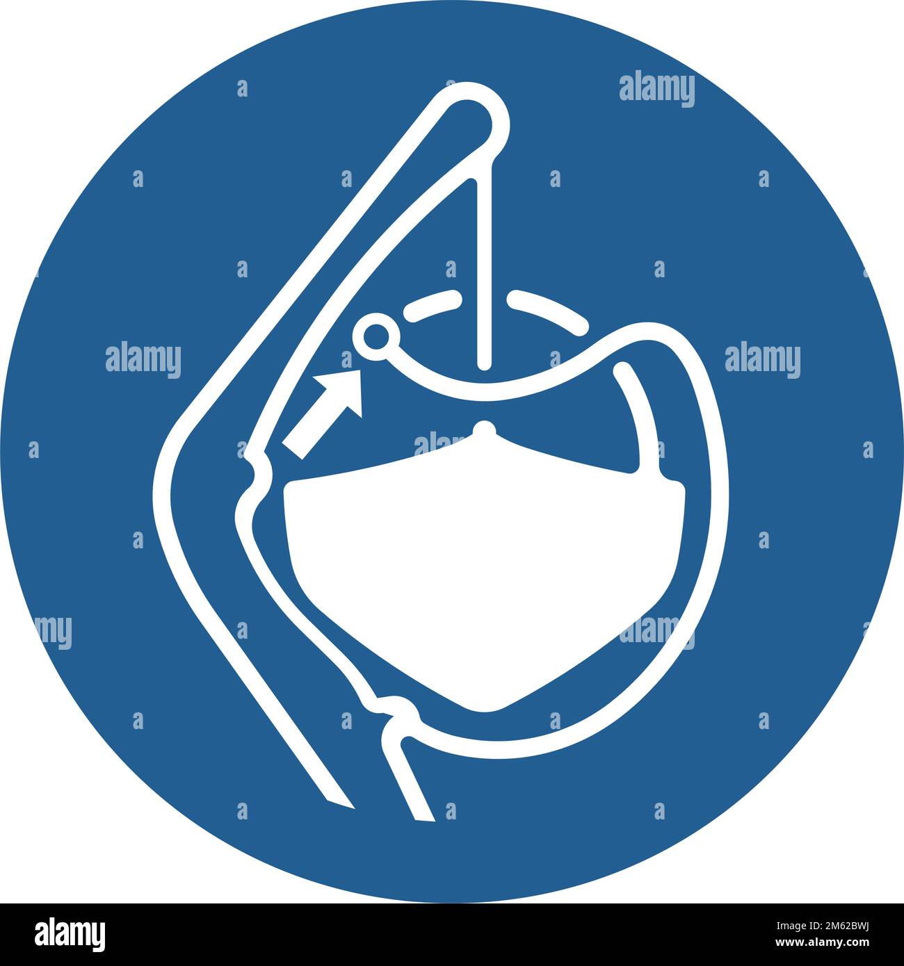 ISO 7010 M045 — release the ropes (gripes) (lifeboat launch sequence ...