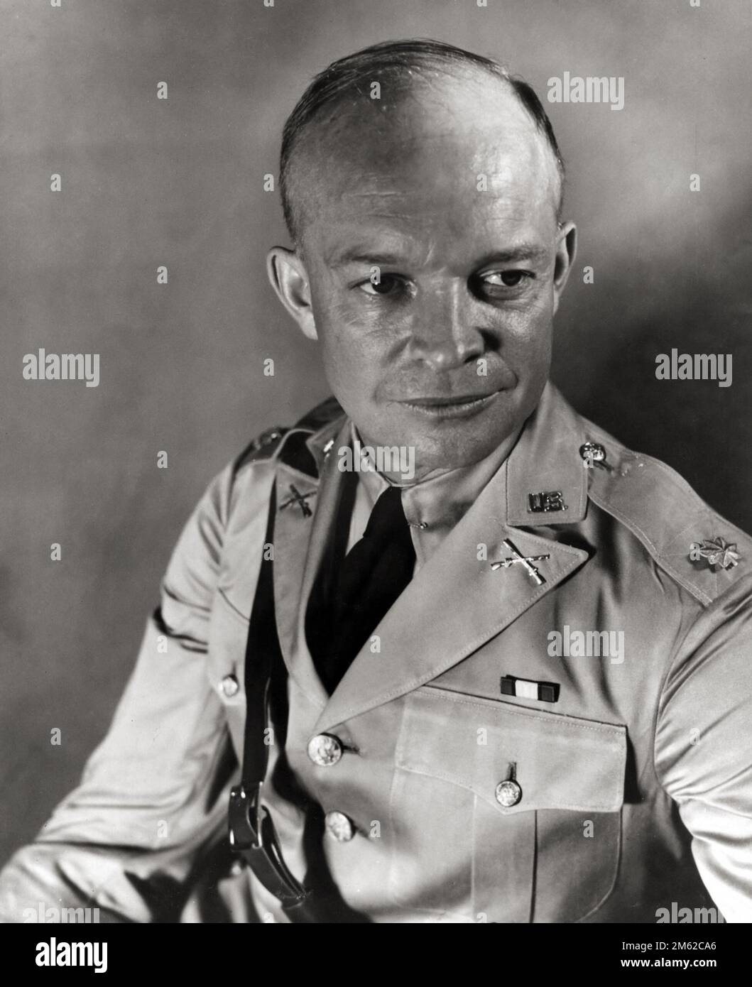 Portrait of Dwight D. Eisenhower as a major, 1936 Portrait of Dwight D ...