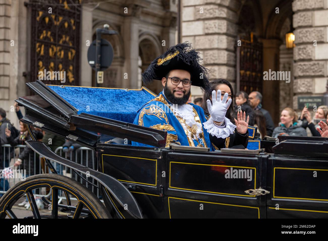 London, UK. 01st Jan, 2023. The Lord Mayor of Westminster Hamza ...