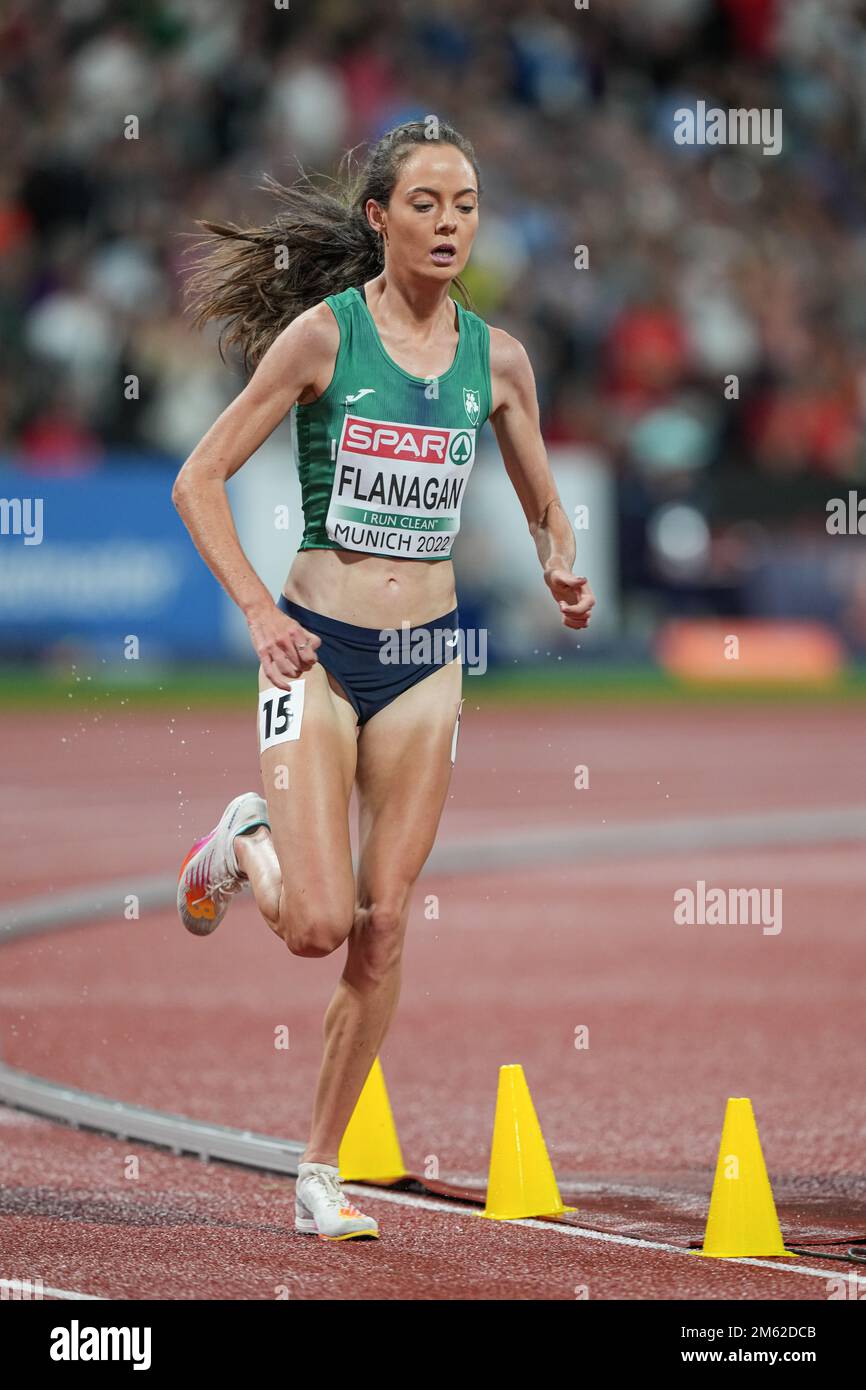 Eilish Flanagan participating in the 5000 meters at the European ...