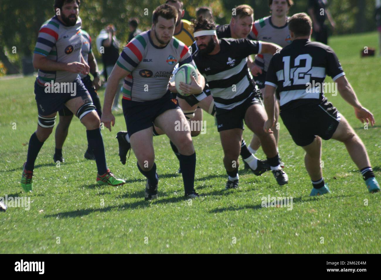Rugby in Forest Park held on Emerson Fields Missouri Rugby Football ...
