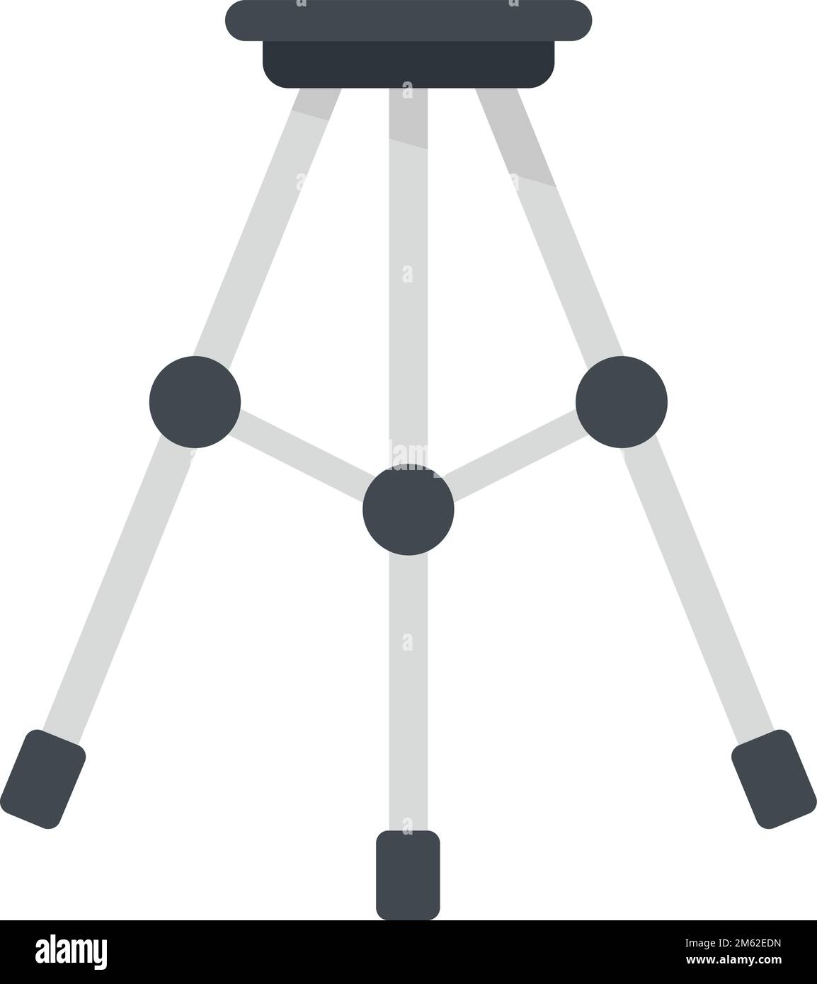 With its steel tripod Stock Vector Images - Alamy