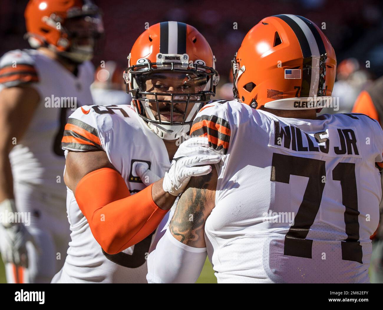 Myles garrett browns 2023 hi-res stock photography and images - Alamy