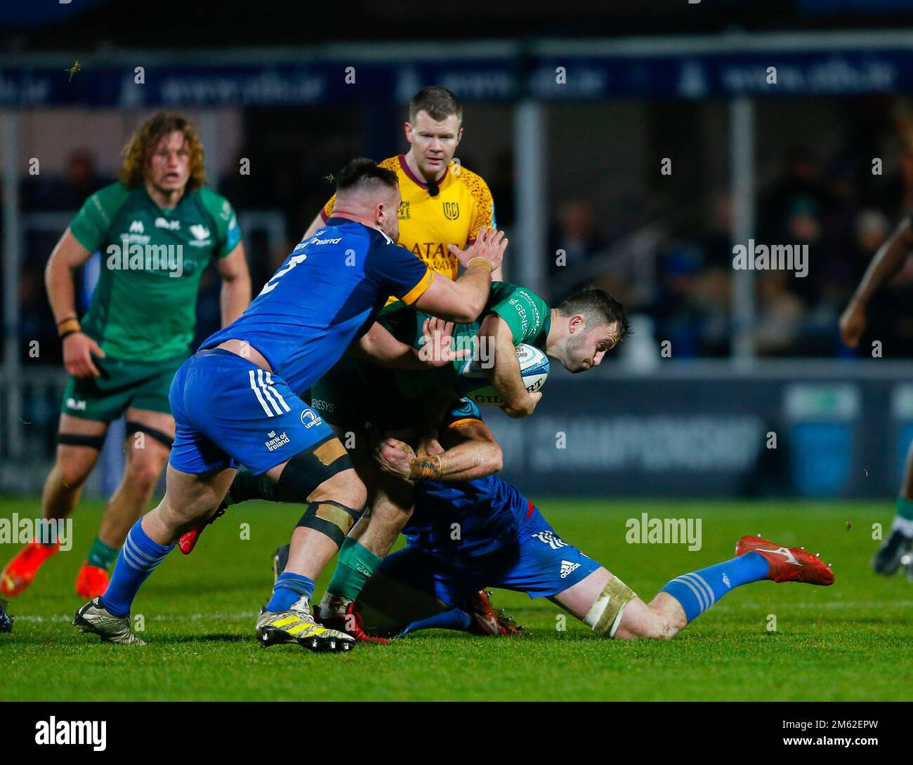 RDS Arena, Ballsbridge, Dublin, Ireland. 1st Jan, 2023. United Rugby ...