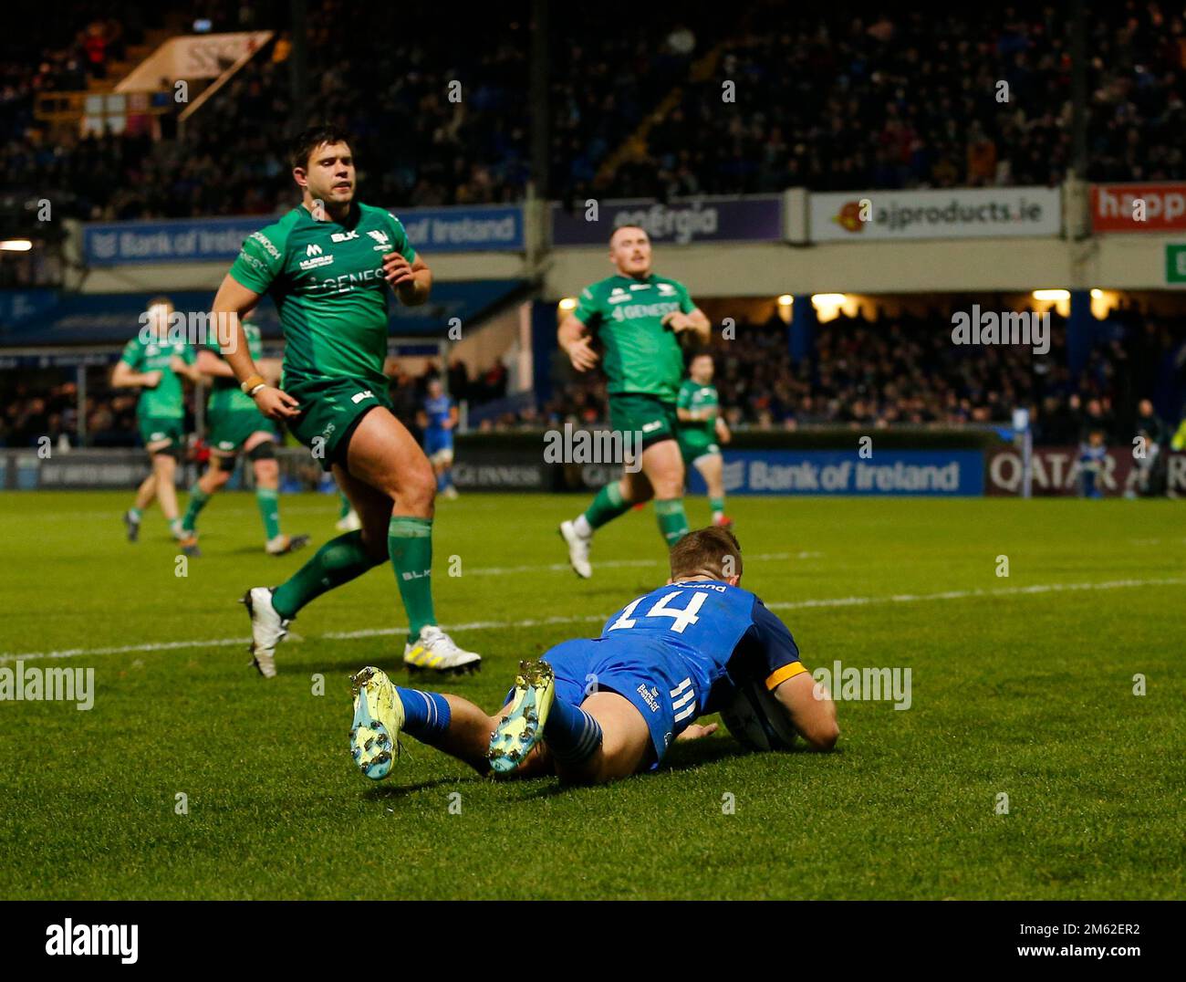 RDS Arena, Ballsbridge, Dublin, Ireland. 1st Jan, 2023. United Rugby ...