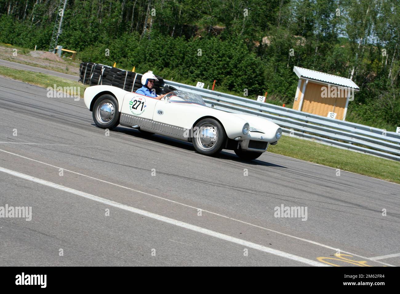 Saab 94, also known as Saab Sonett SuperSport, seen racing at the ...