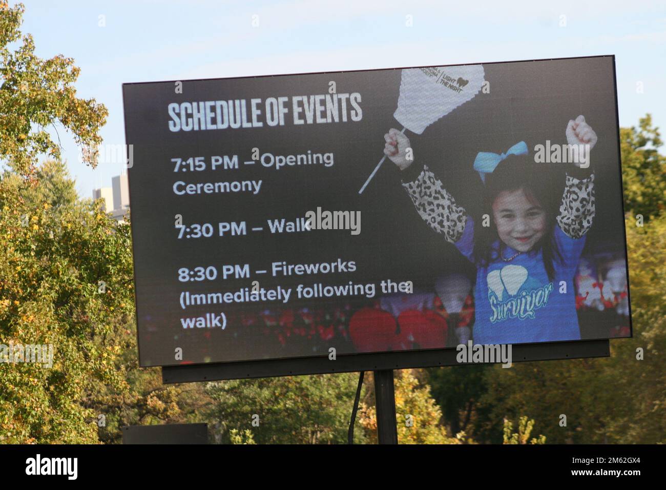 Light The Night in Forest Park-St. Louis, Missouri, USA on the Cricket ...