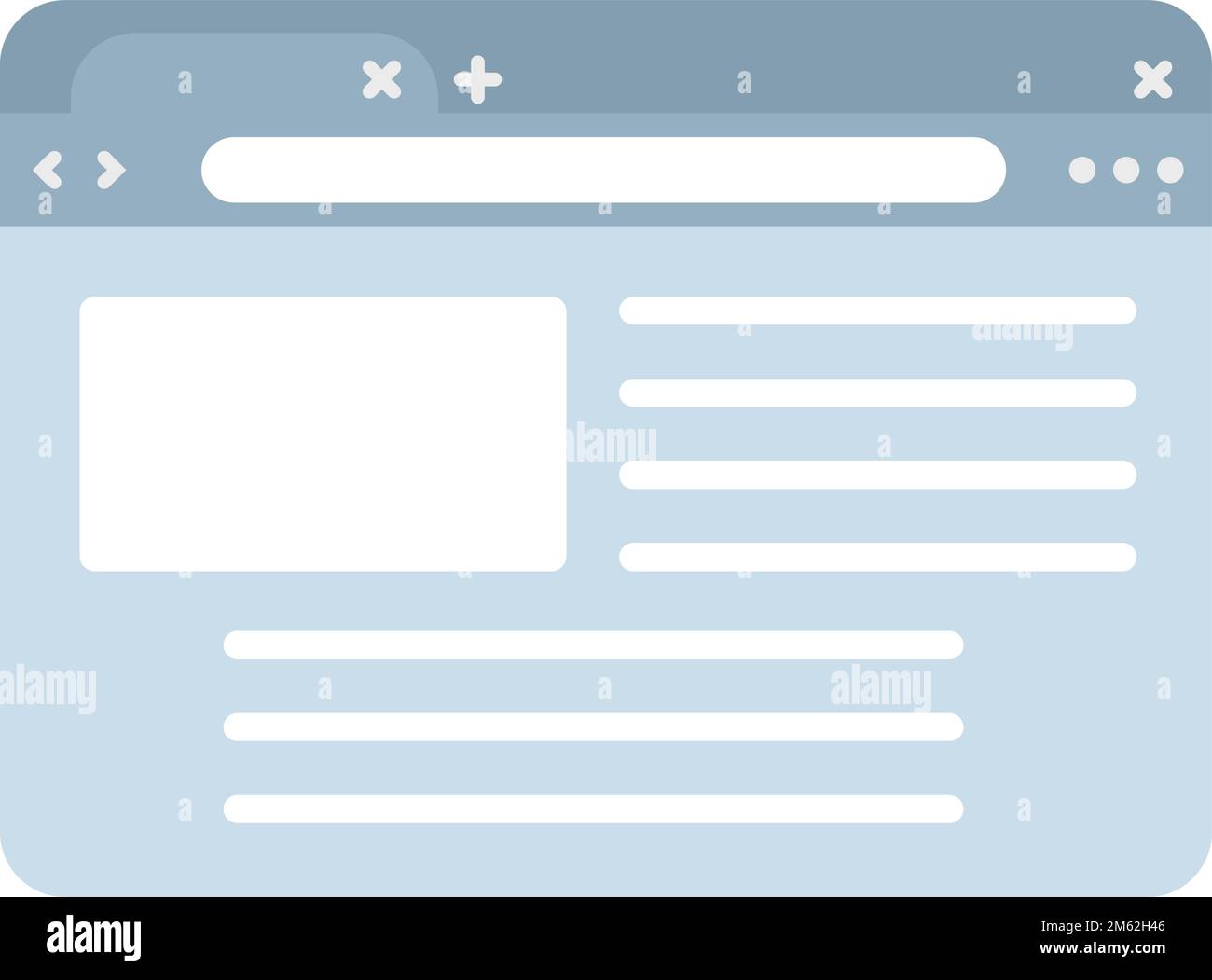 Browser page icon flat vector. Window computer. Web screen isolated Stock Vector Image & Art - Alamy