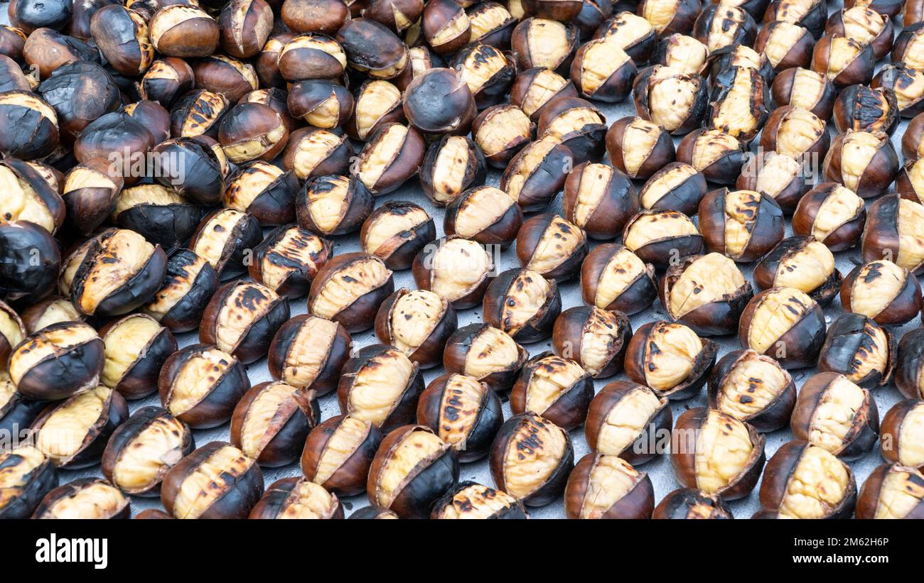 Chestnut kebab. Traditional Turkish food chestnut kebab. Kestane kebabi ...