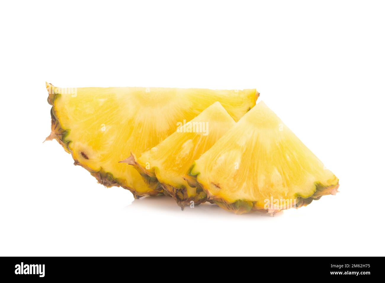 Pineapple isolated no white Background Stock Photo - Alamy