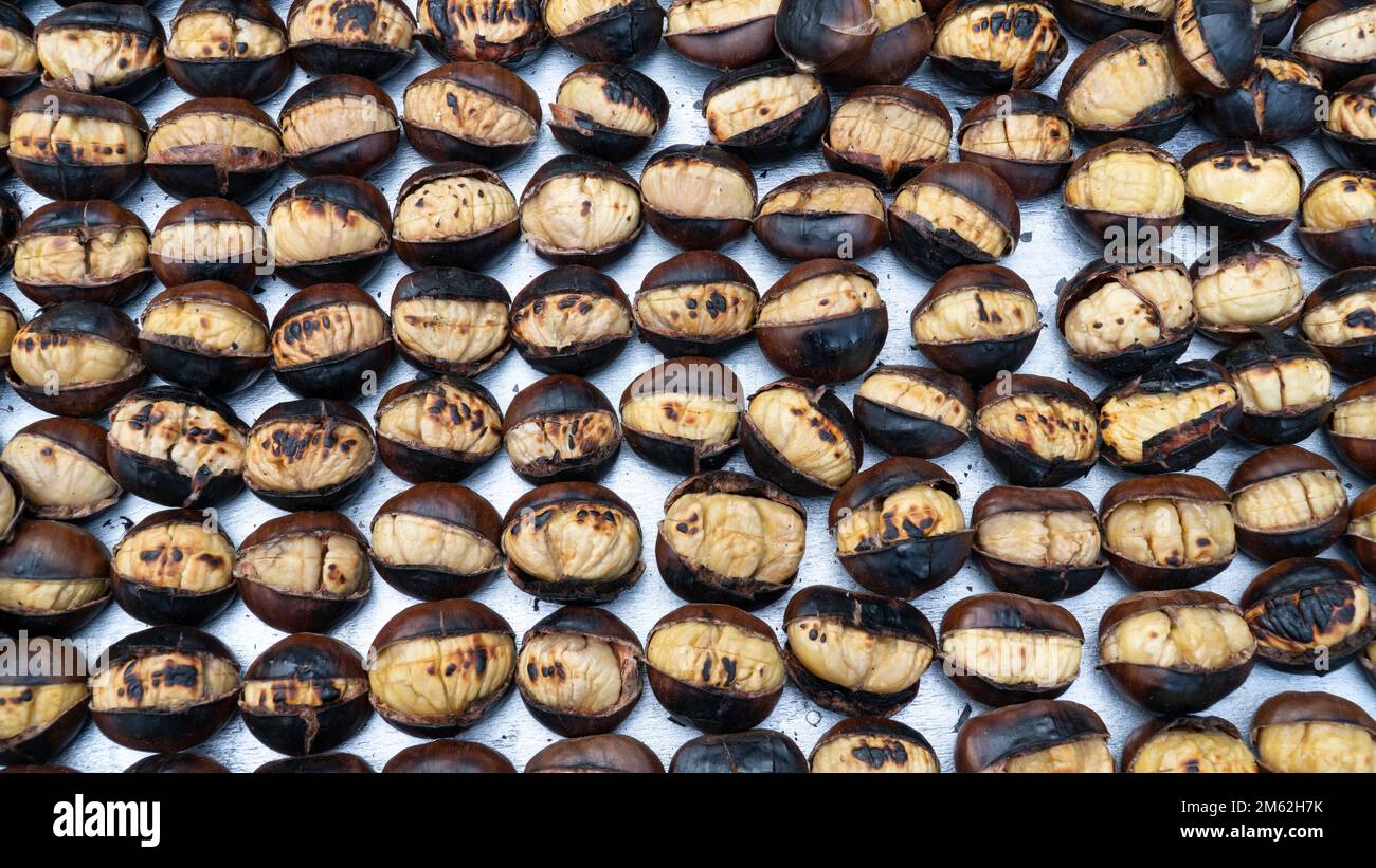 Chestnut kebab. Traditional Turkish food chestnut kebab. Kestane kebabi ...