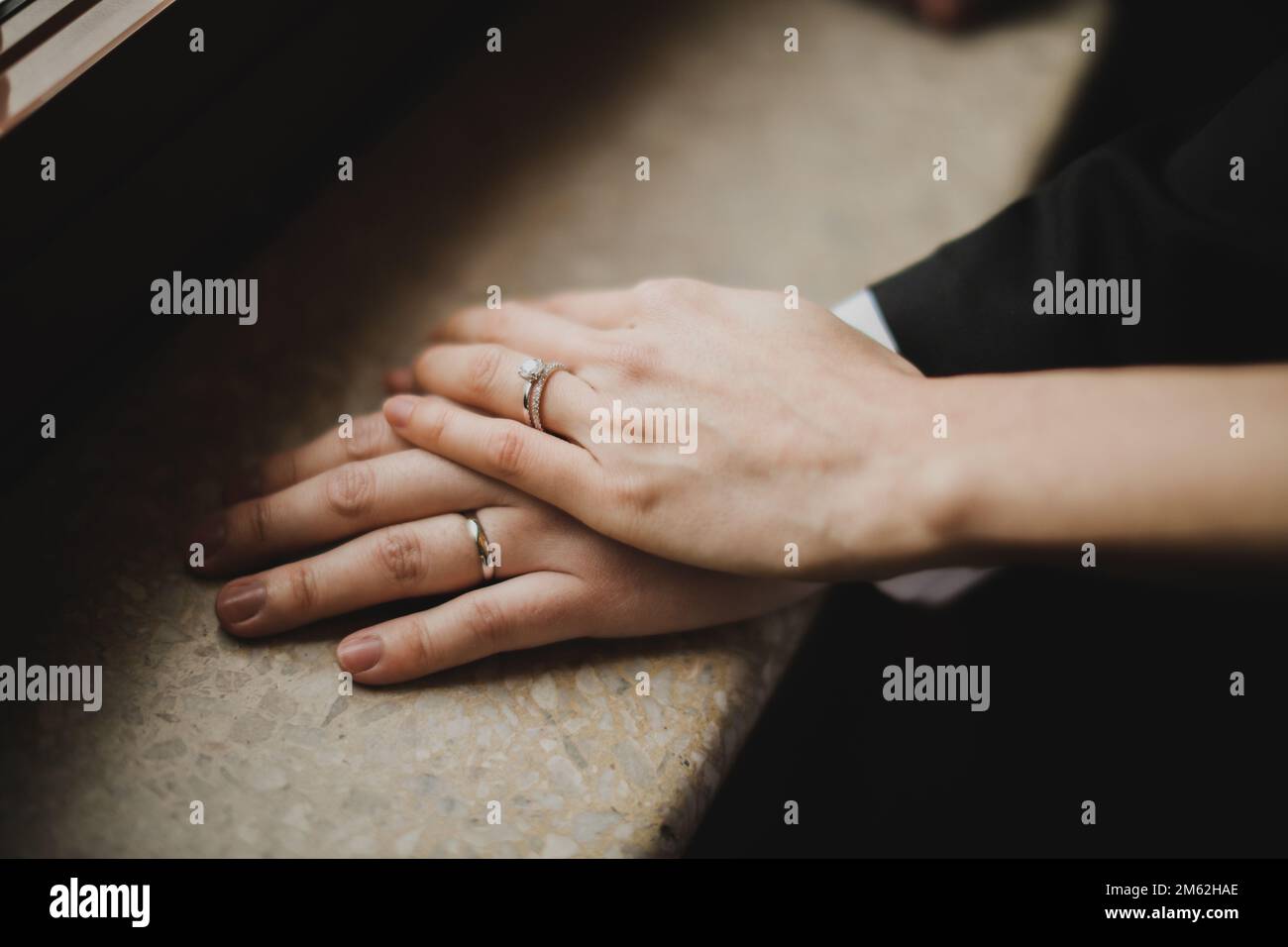 wedding hands and rings bride and groom engagement session Wedding ...