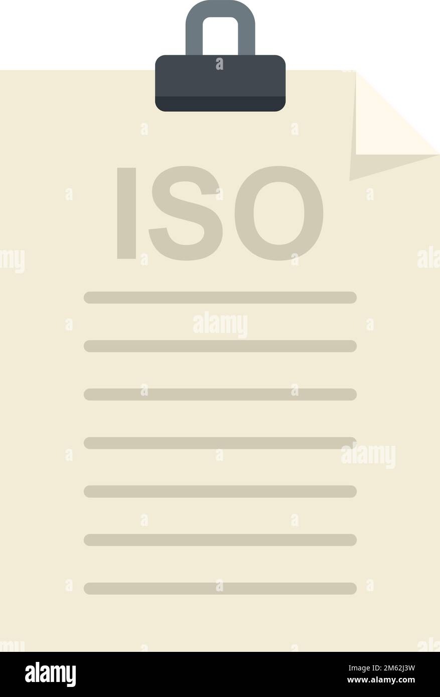 Law standard icon flat vector. Policy compliance. Quality iso isolated ...