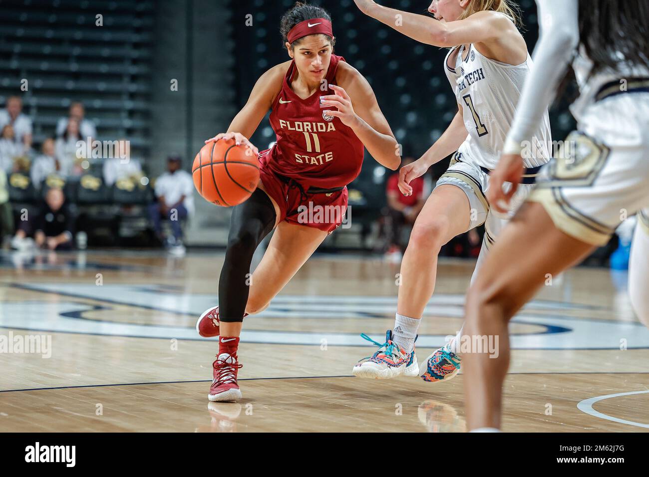 Atlanta, Georgia. 1st Jan, 2023. Florida State's Taylor O'Brien (11 ...