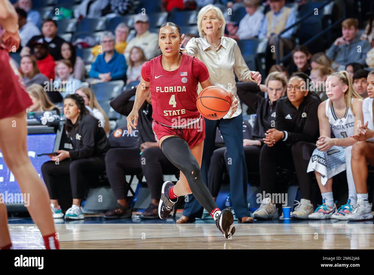 Atlanta, Georgia. 1st Jan, 2023. Florida State's Sara Bejedi (4) in ...