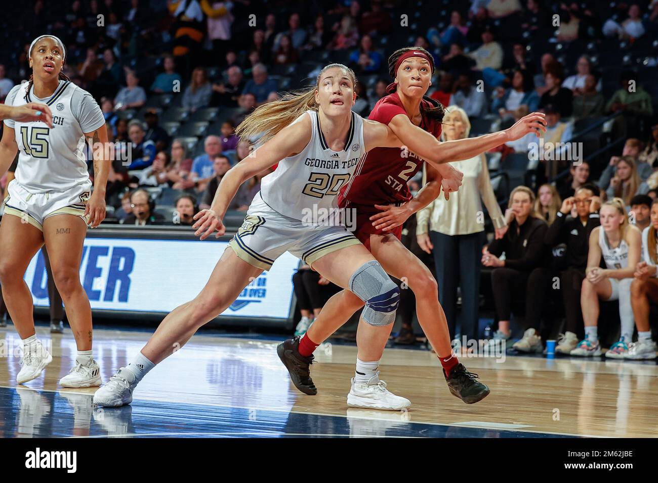 Atlanta, Georgia. 1st Jan, 2023. Georgia Tech's Nerea Hermosa (20 ...