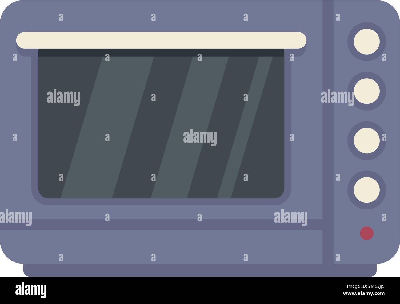 Fan convection oven icon flat vector. Grill kitchen stove. Electric or ...