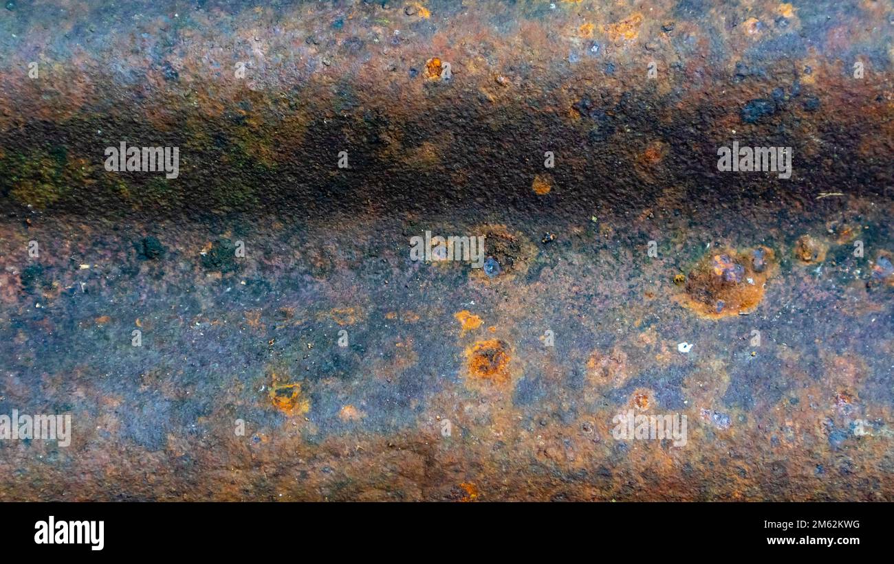 rusty zinc texture as background Stock Photo - Alamy