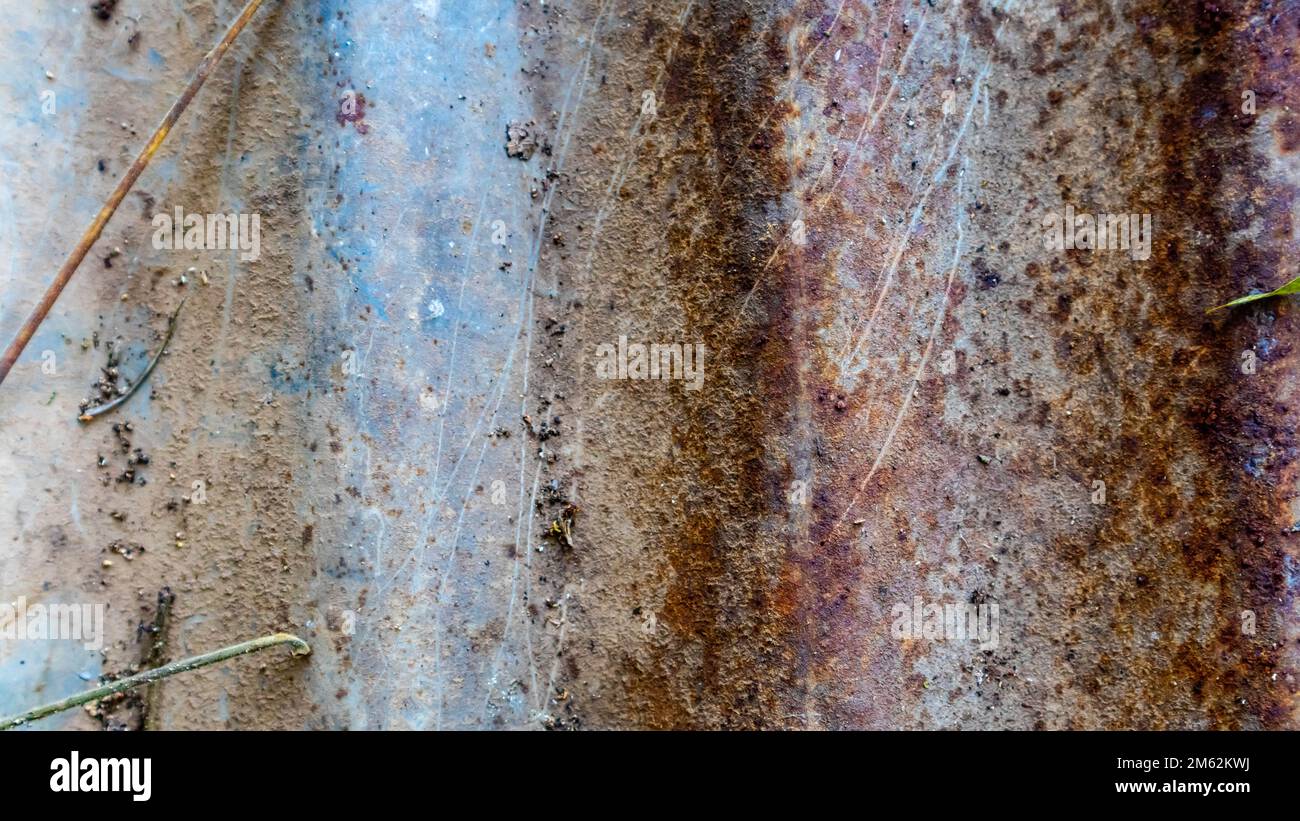 rusty zinc texture as background Stock Photo - Alamy