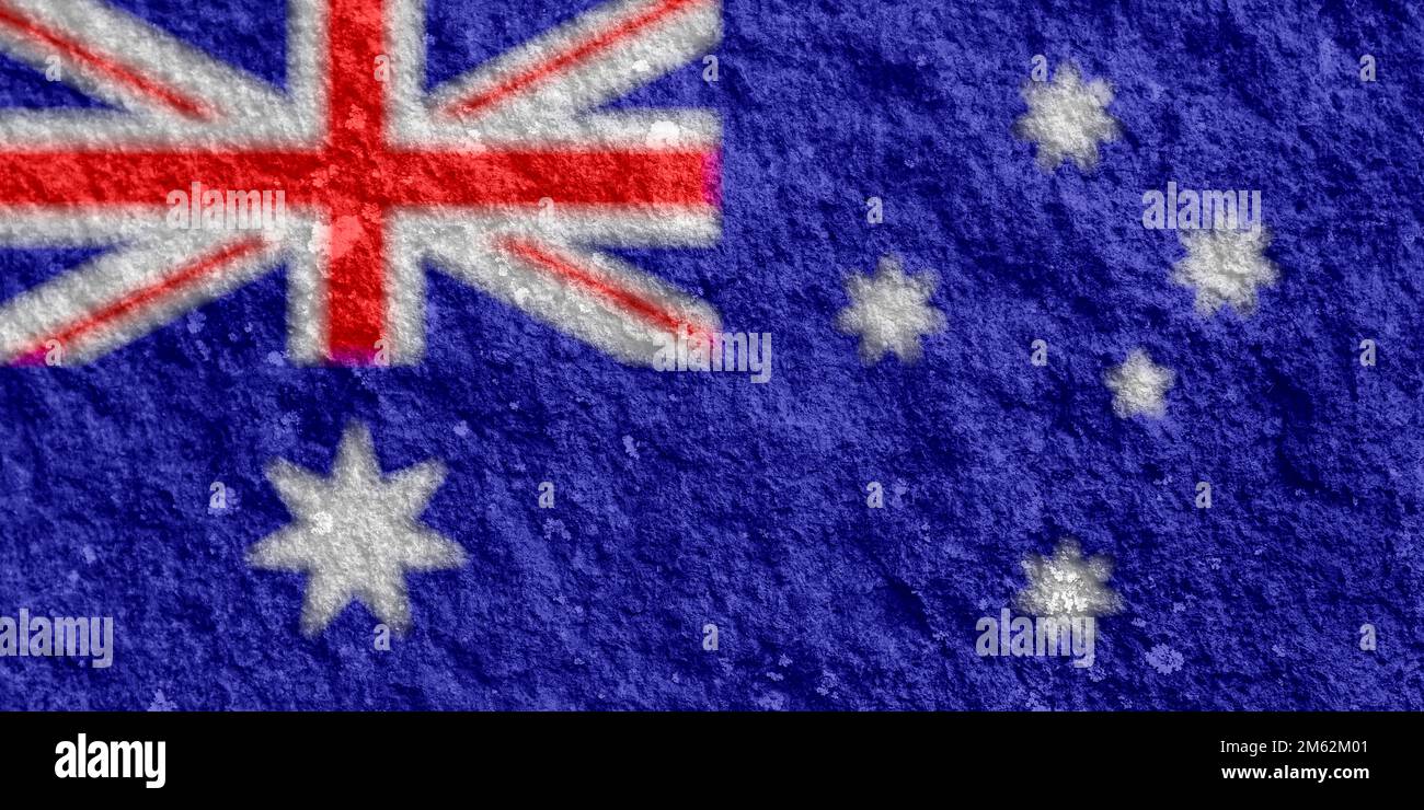 australian flag texture as background Stock Photo - Alamy